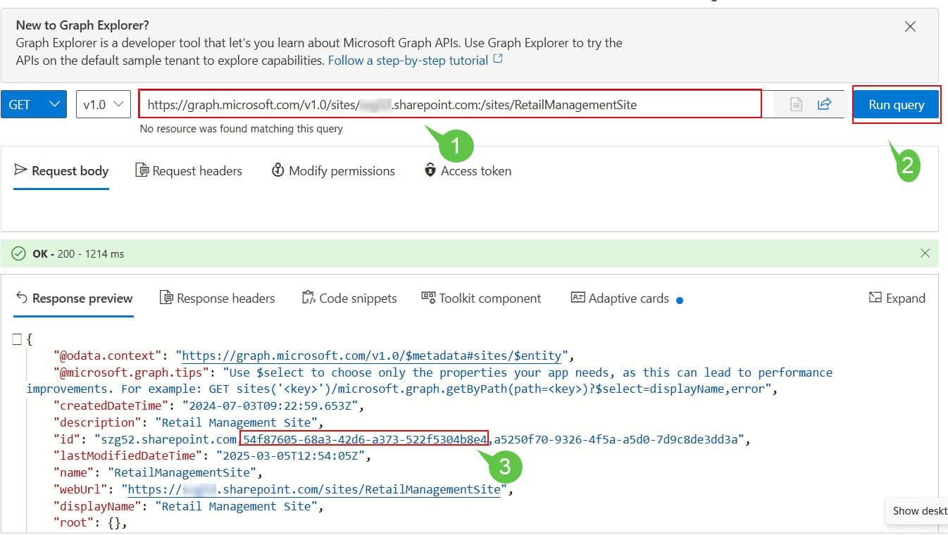 How to Get SharePoint Online Site ID [3 Best Ways] – Learn SharePoint ...