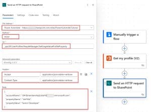 Update User Profile Data in Office 365 Using Power Automate