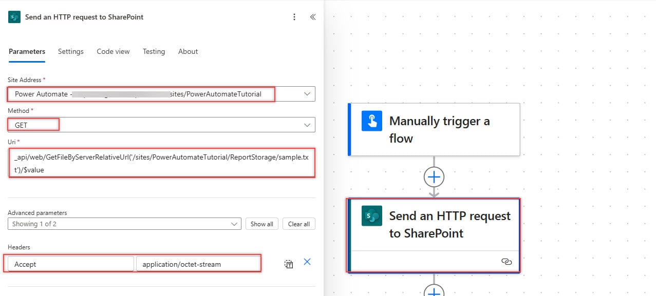 Create SharePoint Files with REST API in Power Automate