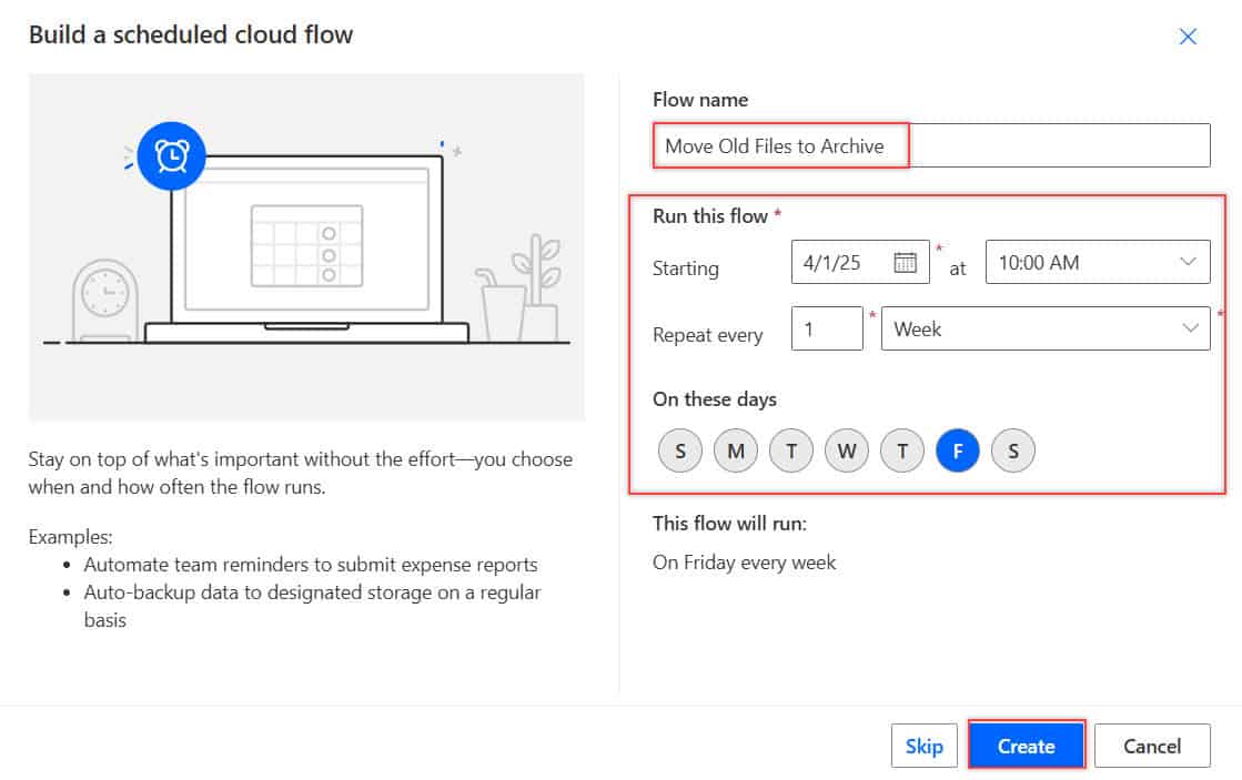 Check IF Date is Today Using Power Automate