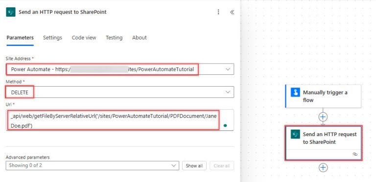 Create SharePoint Files with REST API in Power Automate
