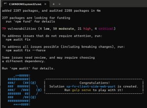 Build Your First SharePoint Client Side Web Part (SPFx)