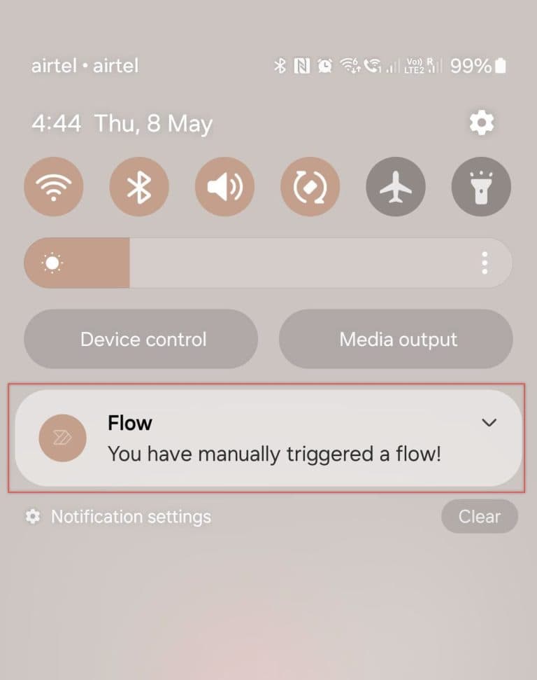 Send a Mobile Notification Using Power Automate