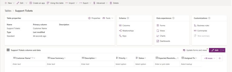 Create Model Driven Apps in Power Apps