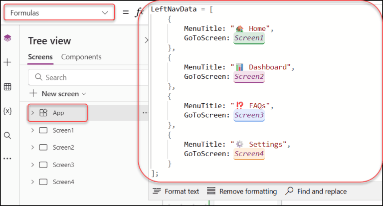 Create a Responsive Navigation Menu in Power Apps
