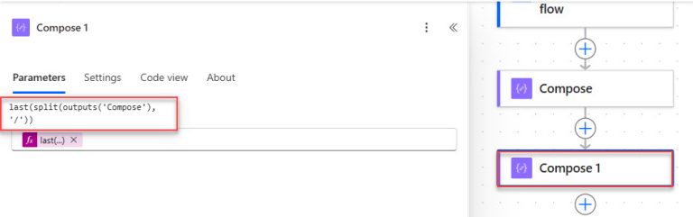 Split a String and Get First Value in Power Automate