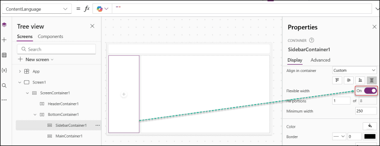 Create a Responsive Navigation Menu in Power Apps