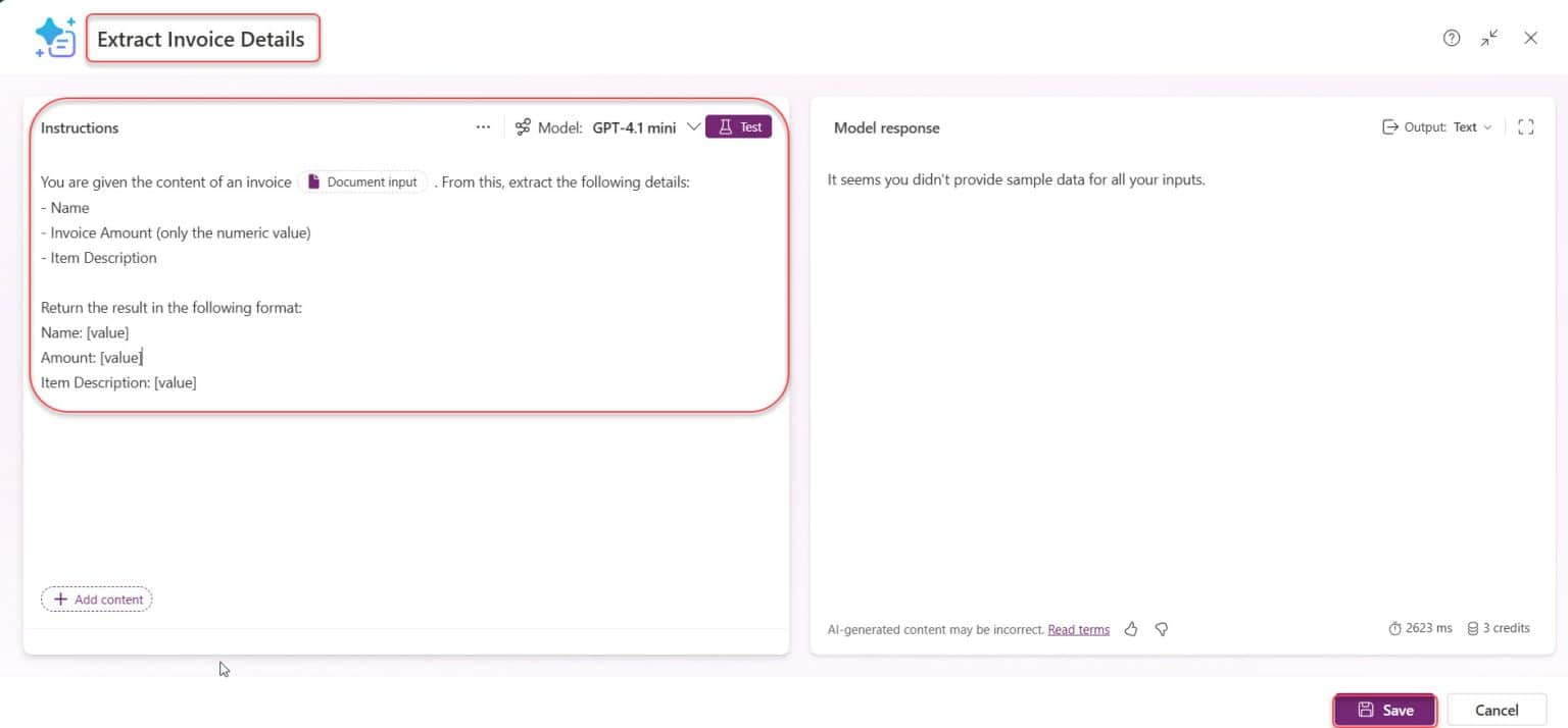 How to Use Prompt in Power Apps