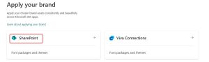 Add custom themes in SharePoint