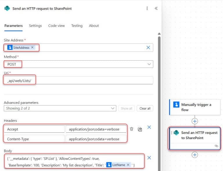 Add a SharePoint List to Quick Launch Using Power Automate