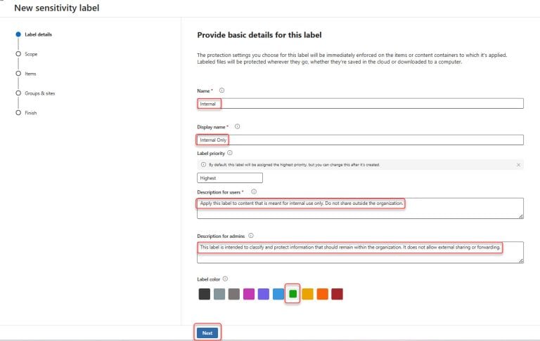 Create Sensitivity Labels in Microsoft 365 Step by Step