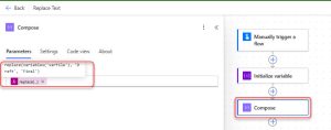 Replace Text and Characters in Power Automate
