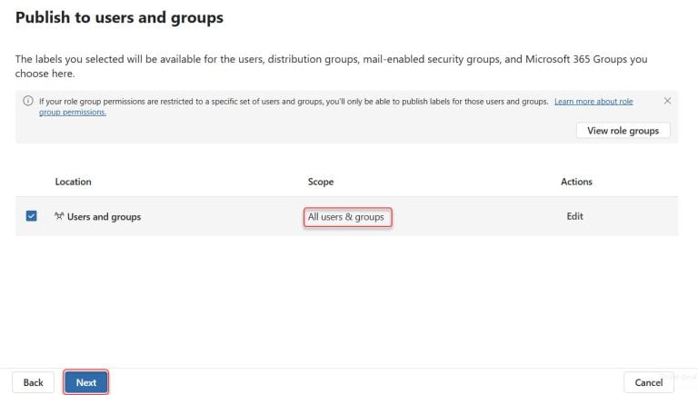 Publish Sensitivity Labels in Microsoft 365