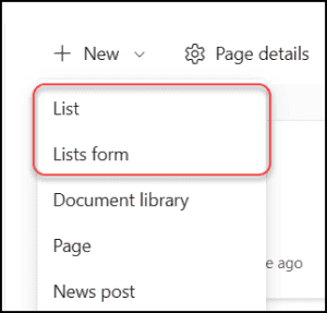 Create a New SharePoint List By Creating a Form