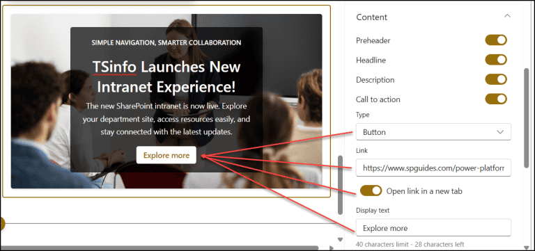 SharePoint Editorial Card Web Part - How to Use