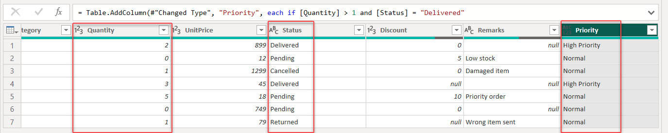 Add Columns Using IF Statements in Power BI Power Query