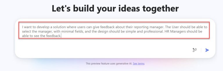 Microsoft Power Apps Vibe: The AI-Native Power Apps Experience