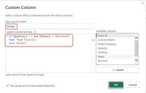 Add Columns Using IF Statements in Power BI Power Query