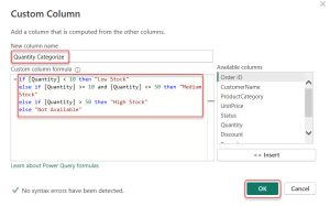 Add Columns Using IF Statements in Power BI Power Query