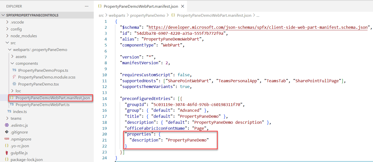 How to Add Custom Controls in SPFx Property Pane