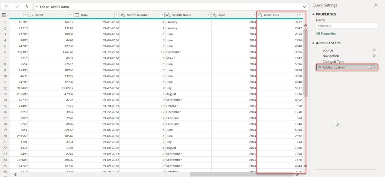 Change Data Types in Power BI Using Power Query